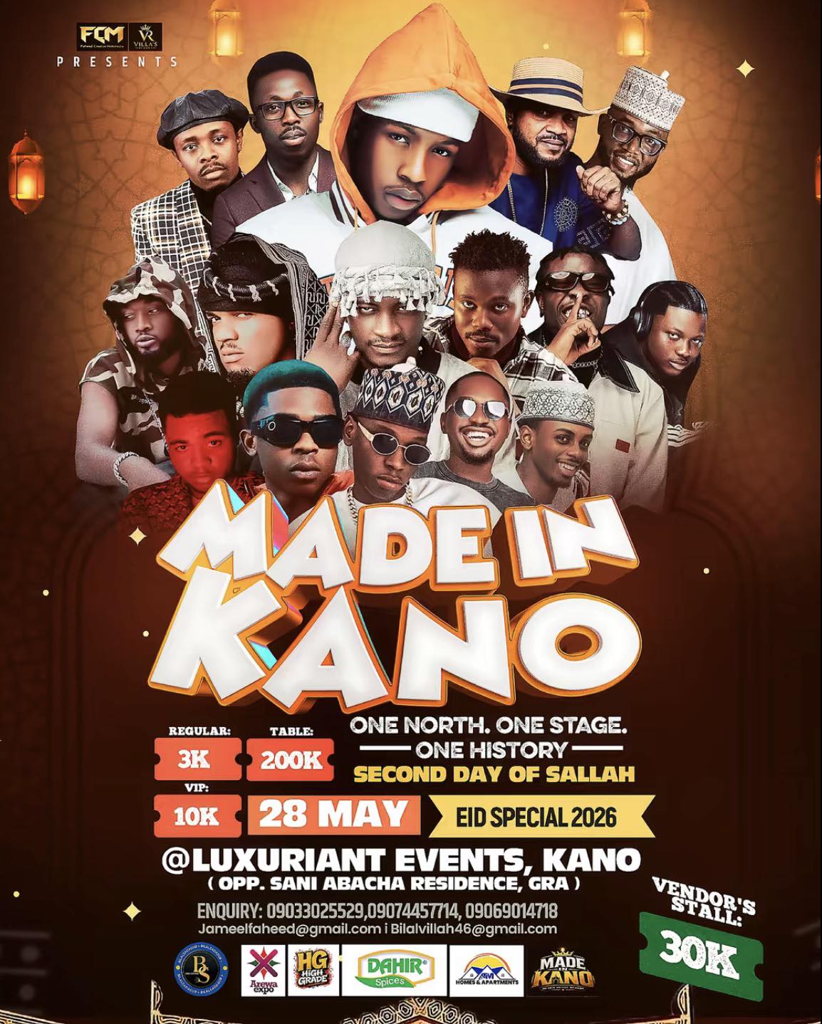 BAKAJI OFFICIEL EN CONCERT AVEC LES GRAND ARTISTES DU NIGERIA - EXPRESS ...