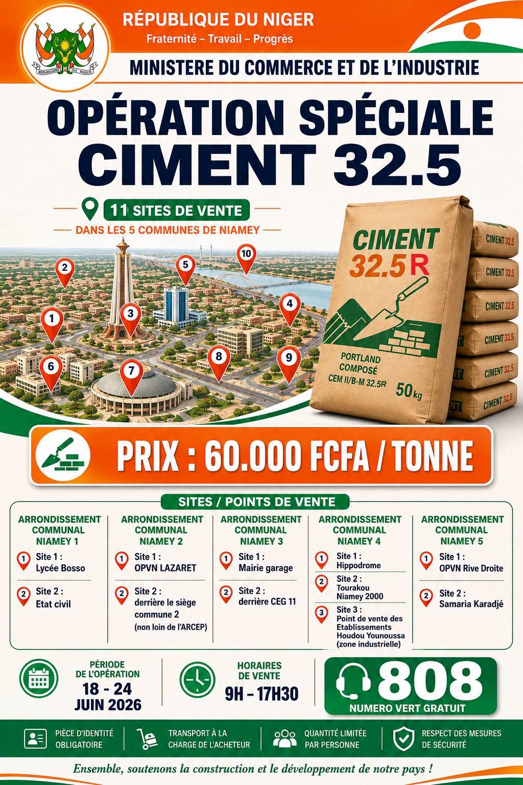 OPÉRATIONS SPÉCIALES VENTE DU CIMENT CEM 32.5 R - EXPRESS IMMOBILIER ...